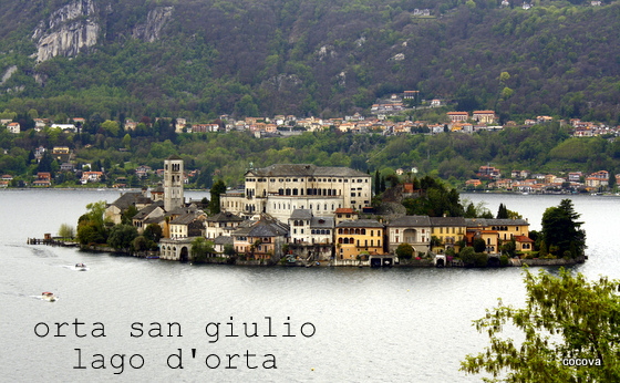 Map Lake Orta Italy Isola San Giulio, Lake Orta, Italy. Drone